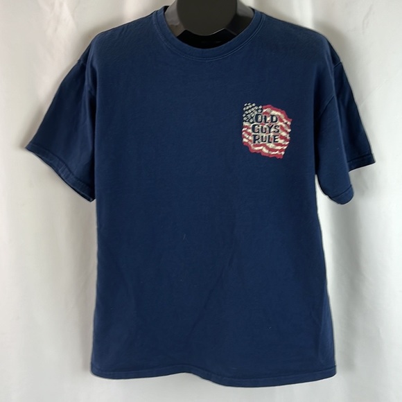 old guys rule | Shirts | Old Guys Rule American Flag Tshirt L | Poshmark